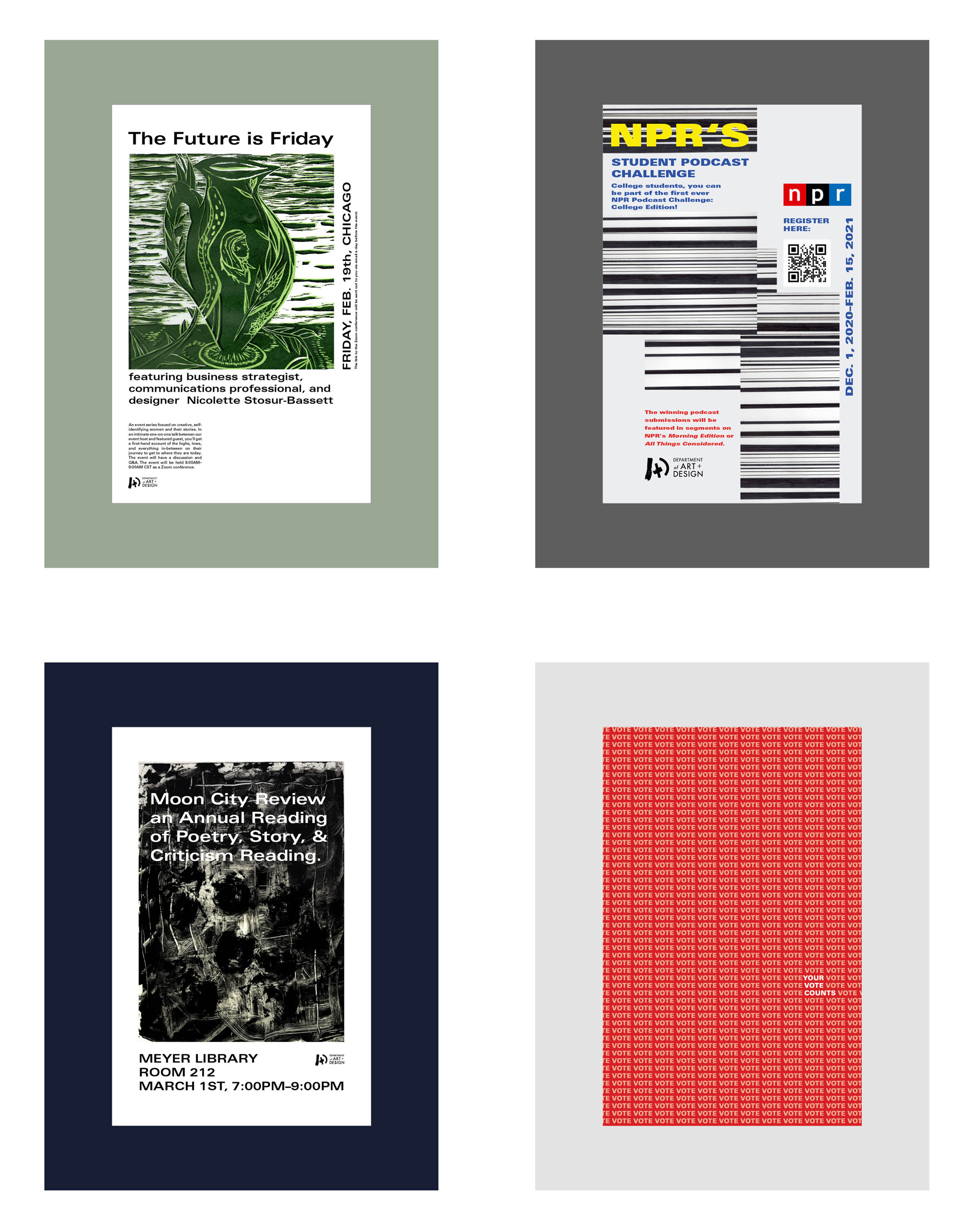 Design Practicum Exhibit at the Student Exhibition Center - Art ...