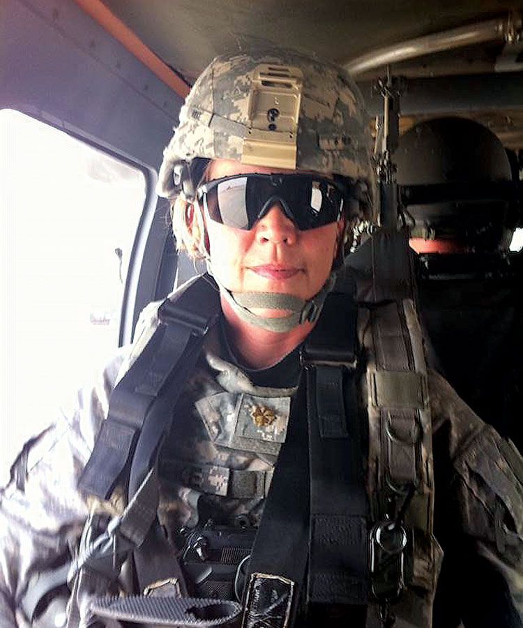 Alumna is the first female professor of military science and head of ...