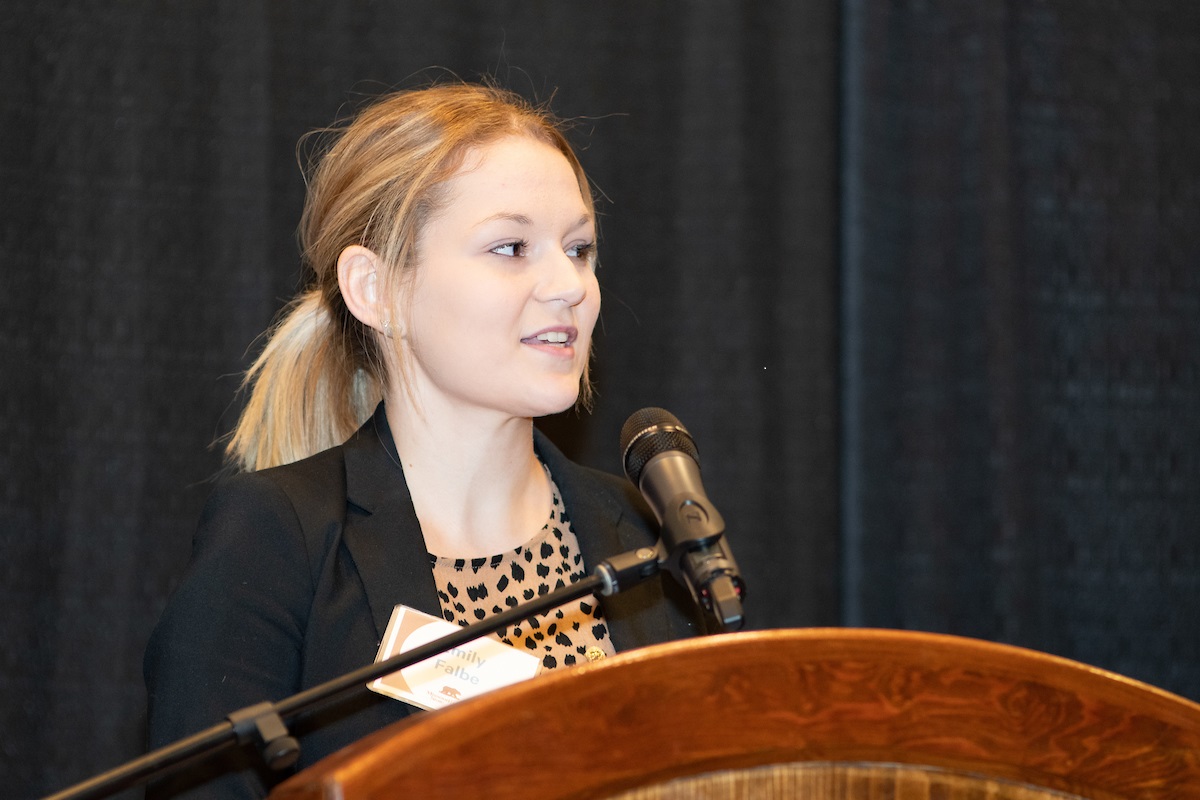 Students honored at annual scholarship banquet - College of Business News