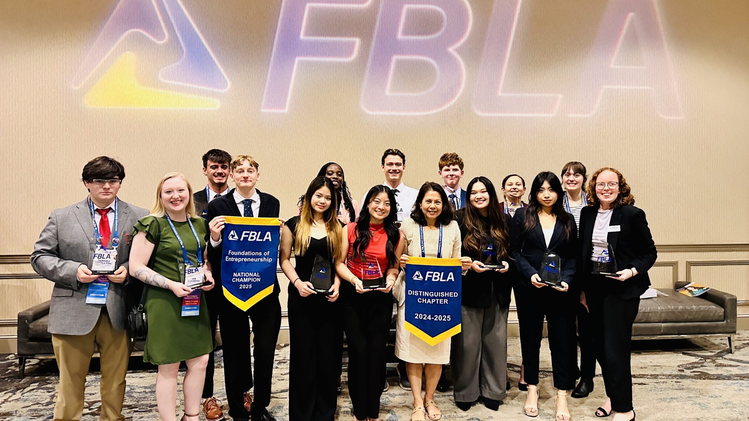 Bears grow as leaders at FBLA national conference - College of Business ...
