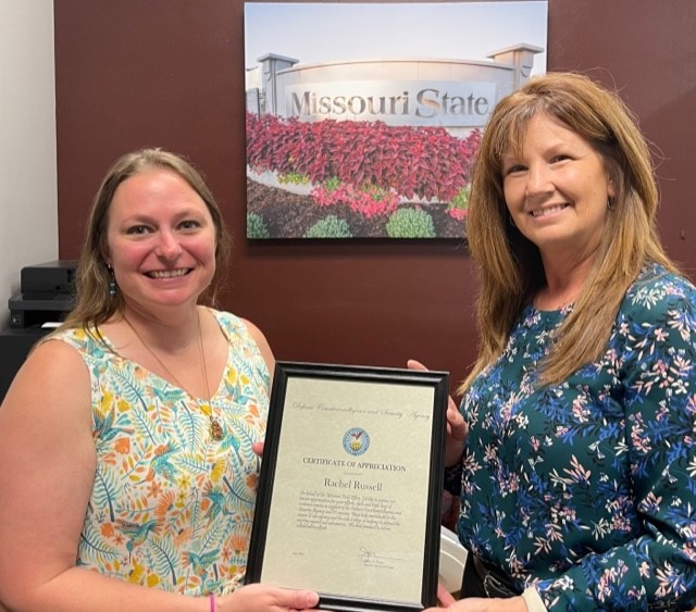 Custodian of records clerk receives customer service award - Inside ...