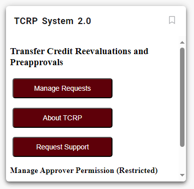 TCRP 2.0 Launch: New Features and Availability Dates - Information ...