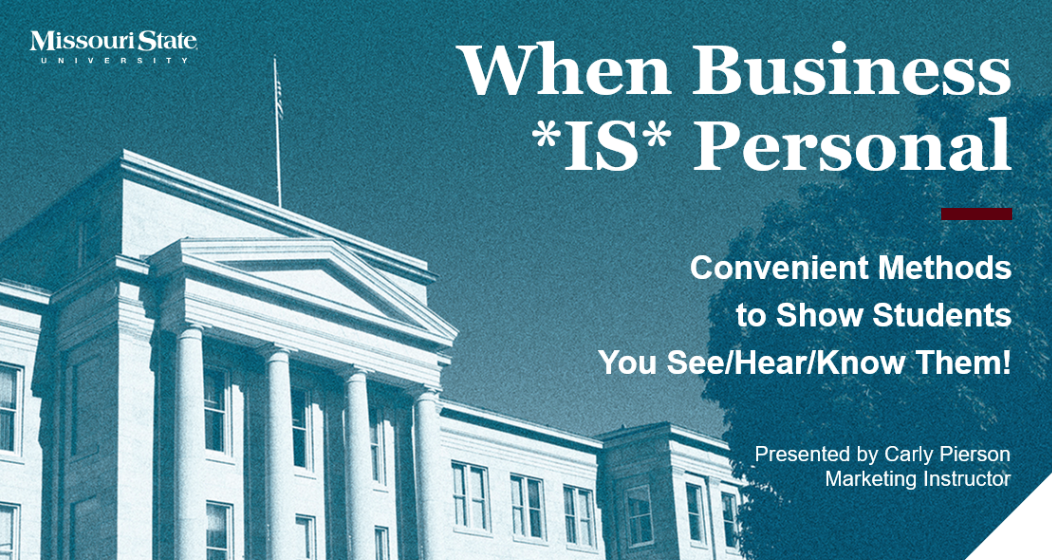 Instructor Carly Pierson Shares Tips on Staying Engaged with Students ...