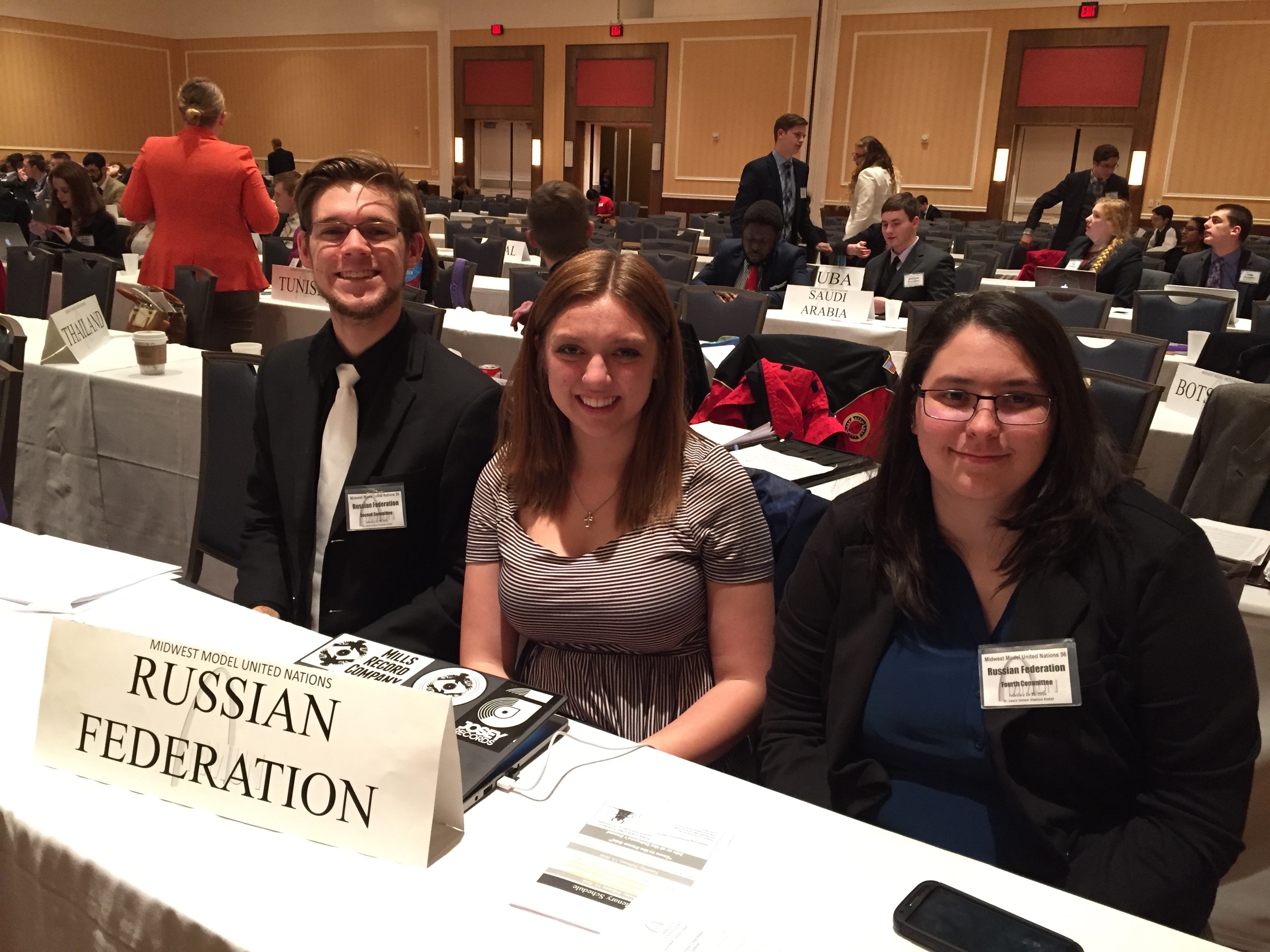 Model UN Students Attend St. Louis Conference - Political Science Blog