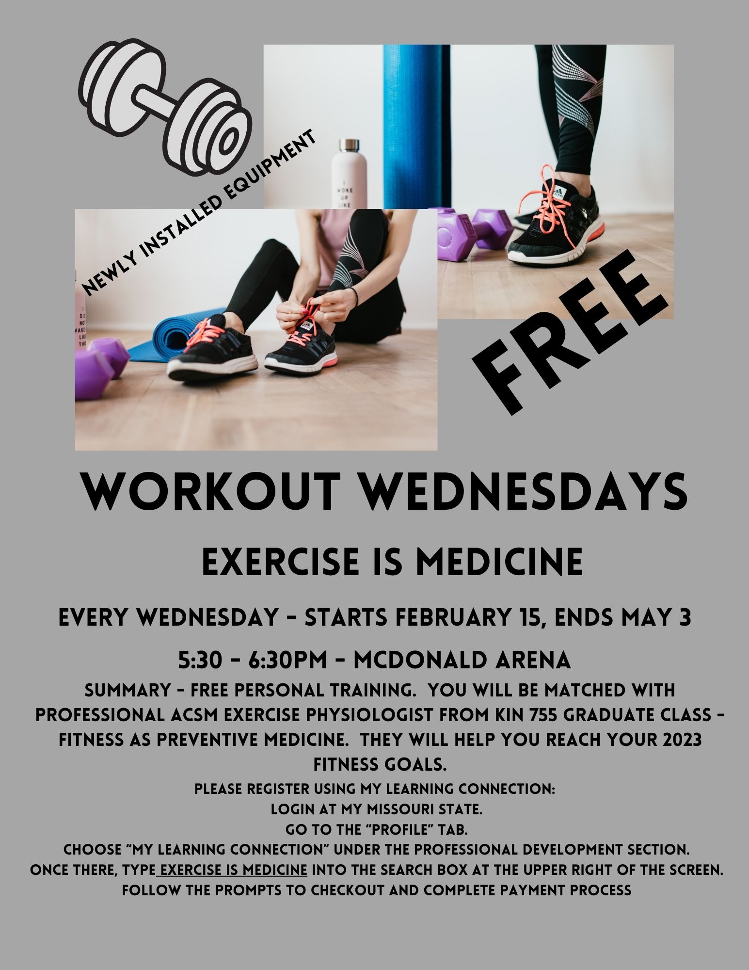 NEW - Women's Health and Exercise is Medicine programs - Wellness Works