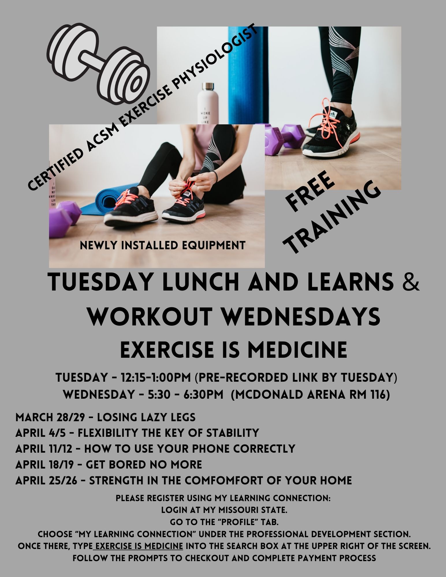 Walking Challenge Giveaways and other April Programs. - Wellness Works